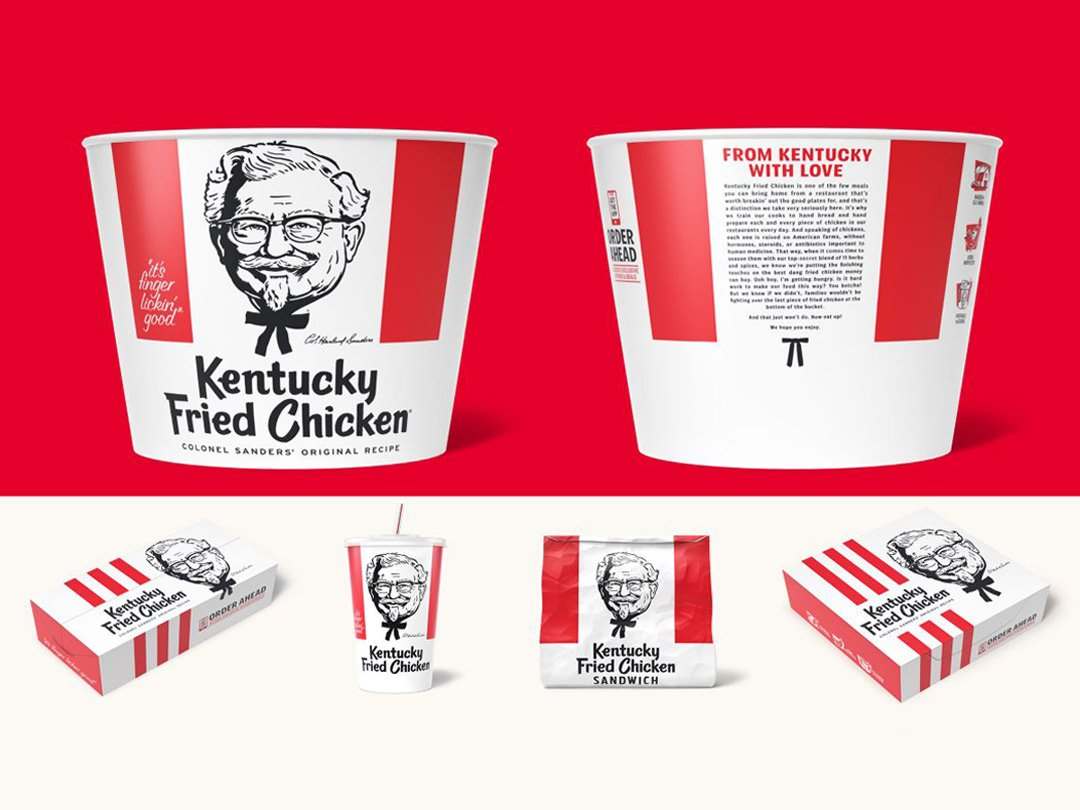 KFC Shows, New Packaging Design