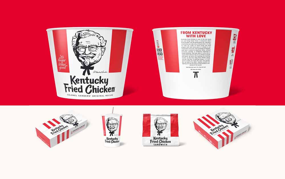 KFC Shows, New Packaging Design